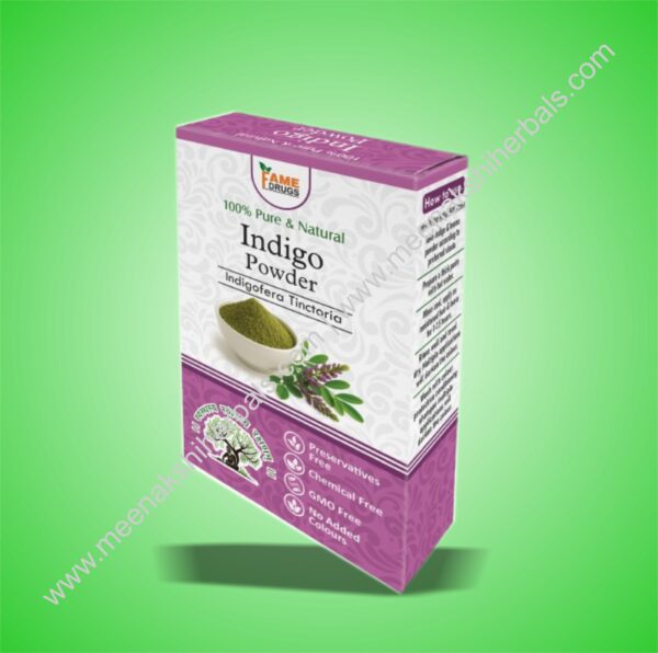 INDIGO POWDER 100GM FAME - Meenakshi Herbals